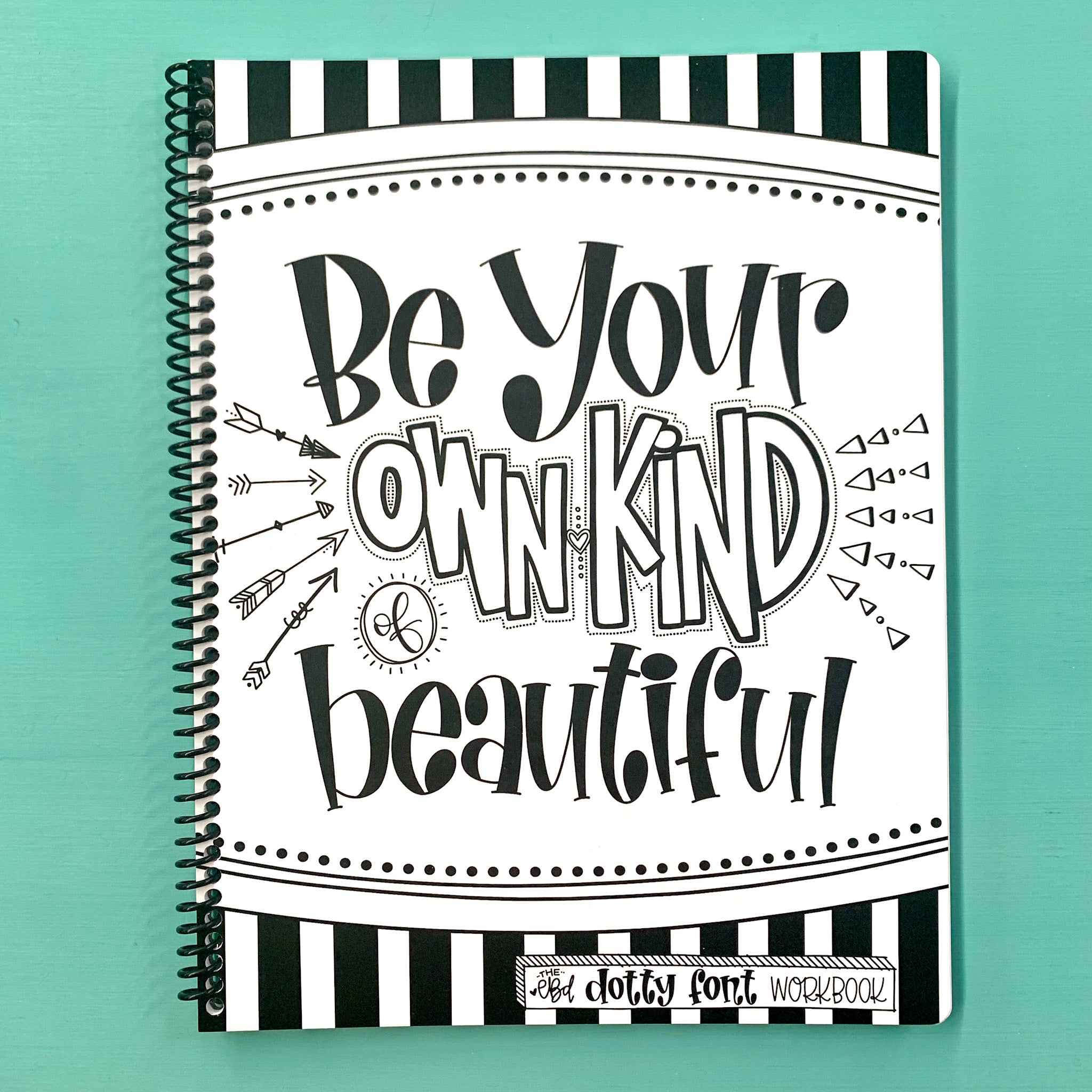 Dotty Font Workbook — Digital Download – Emily Brown Designs
