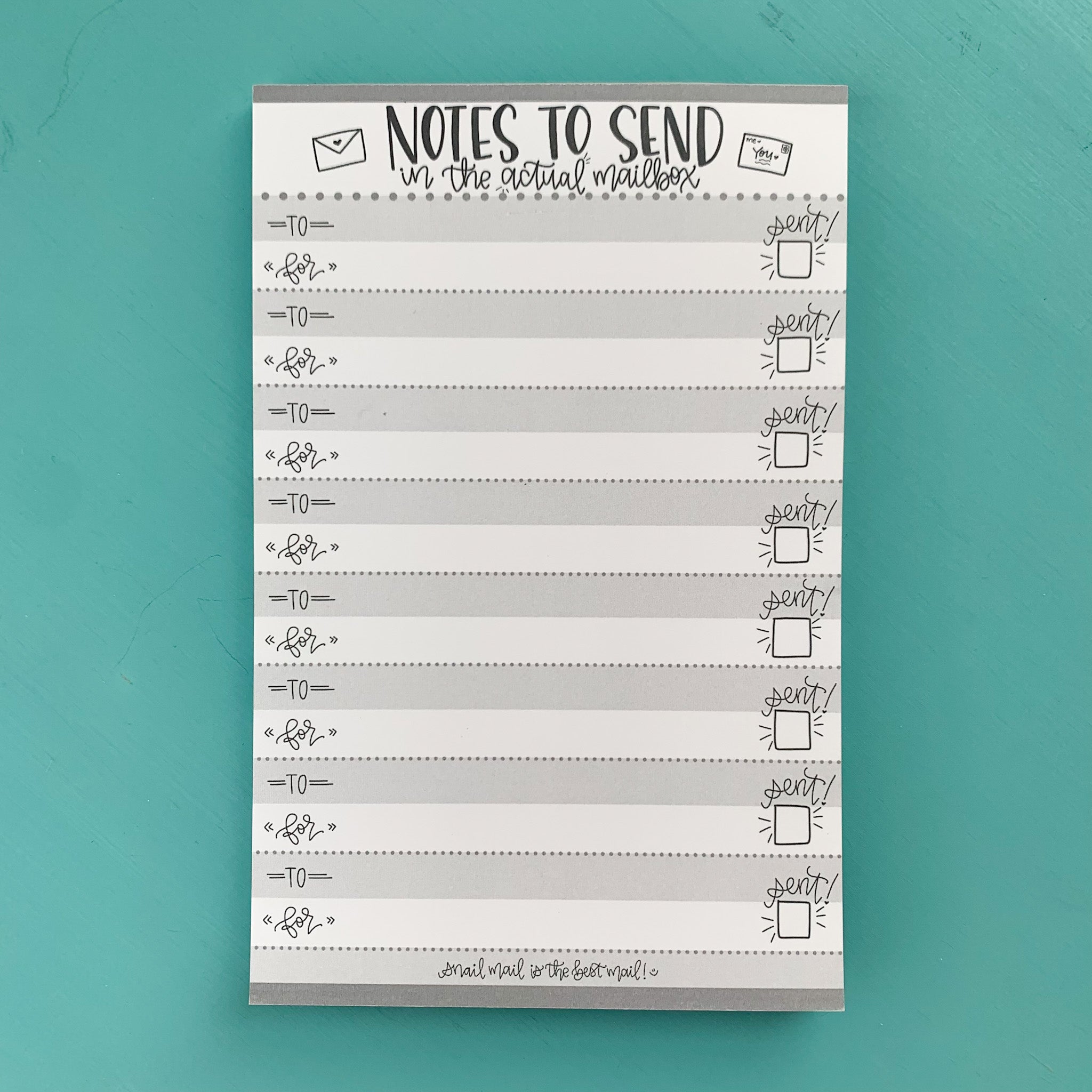 Notes to Send — Notepad – Emily Brown Designs
