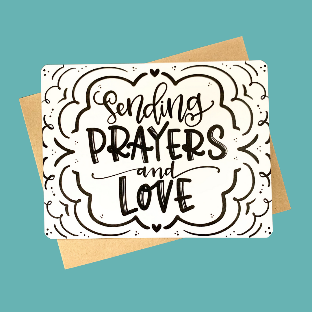 Sending Prayers and Love — Card Set – Emily Brown Designs